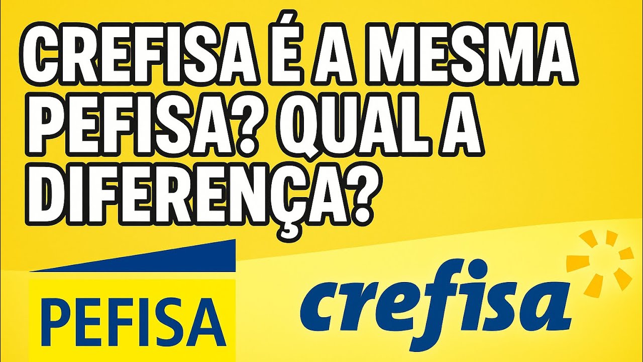 Crefisa e Pafisa é o mesmo Banco?é Banco ou financeira ou credora ...