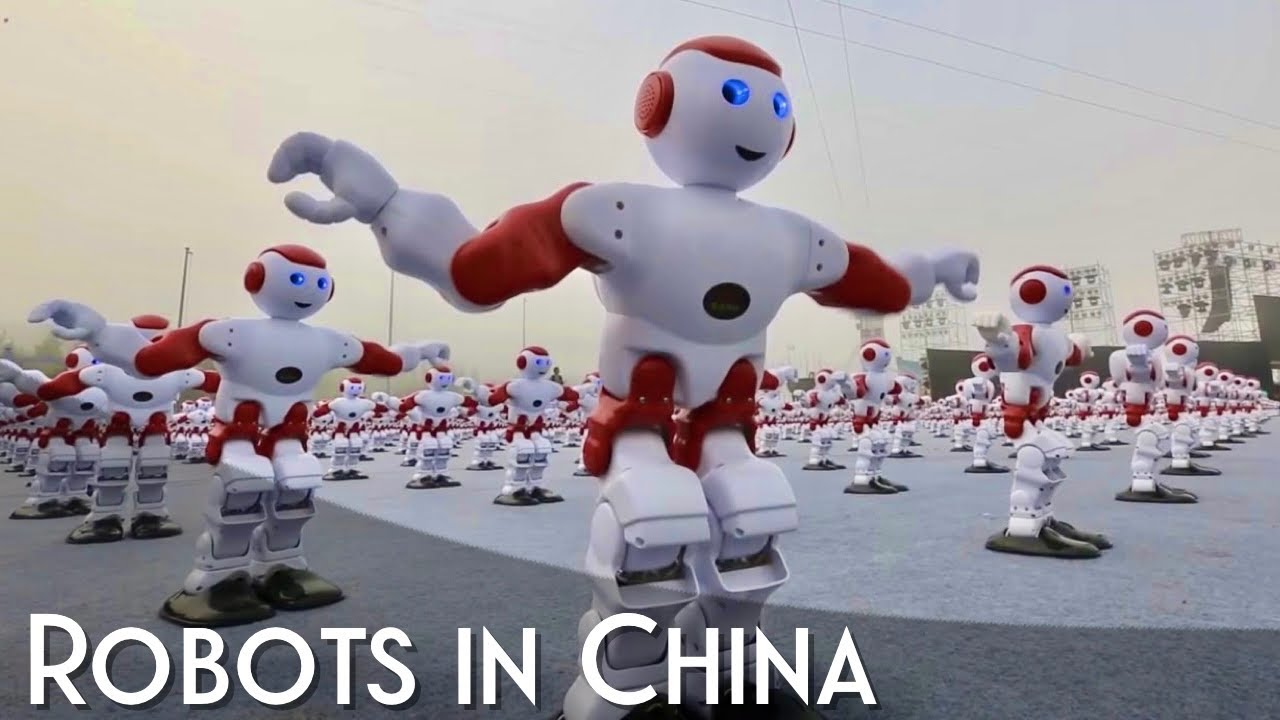 This is how ROBOTS are now part of the daily life in China - YouTube