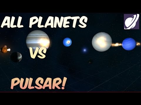 Colliding All Planets with a Pulsar - YouTube
