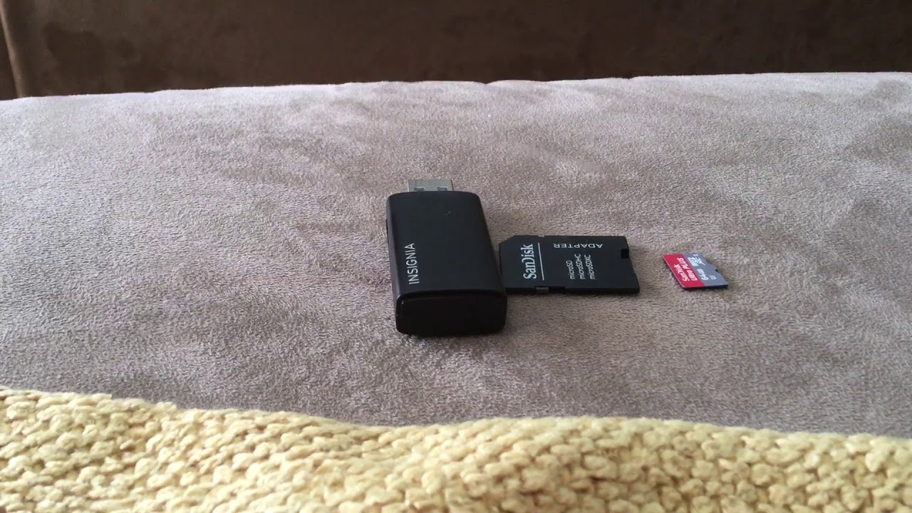 How to put together the Insignia USB with microSD’s - YouTube