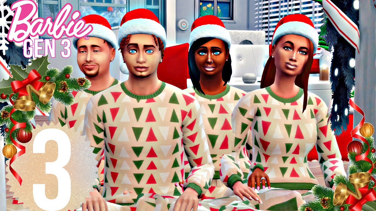 NEW LP 💕BARBIE LEGACY CHALLENGE💞VET BARBIE GEN 3 EP.3 CHRISTMAS DAY🎅🏽🎄 ...