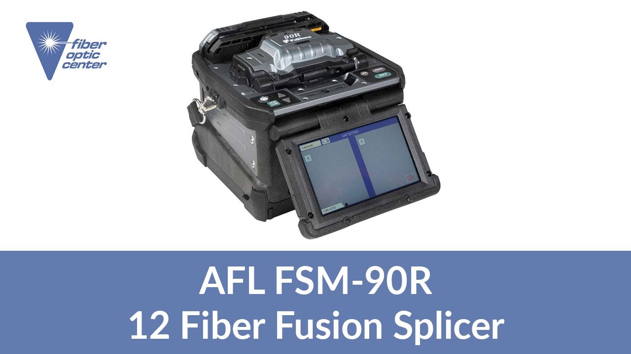 AFL FSM-90R 12 Fiber Fusion Splicer - Available from Fiber Optic Center ...