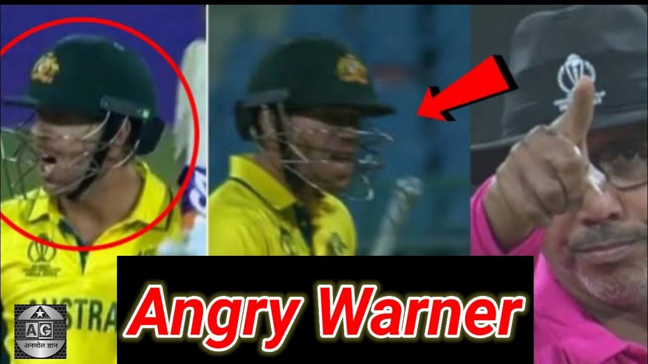 David Warner Got Very Angry Due To This --। Anmol Gyan - YouTube
