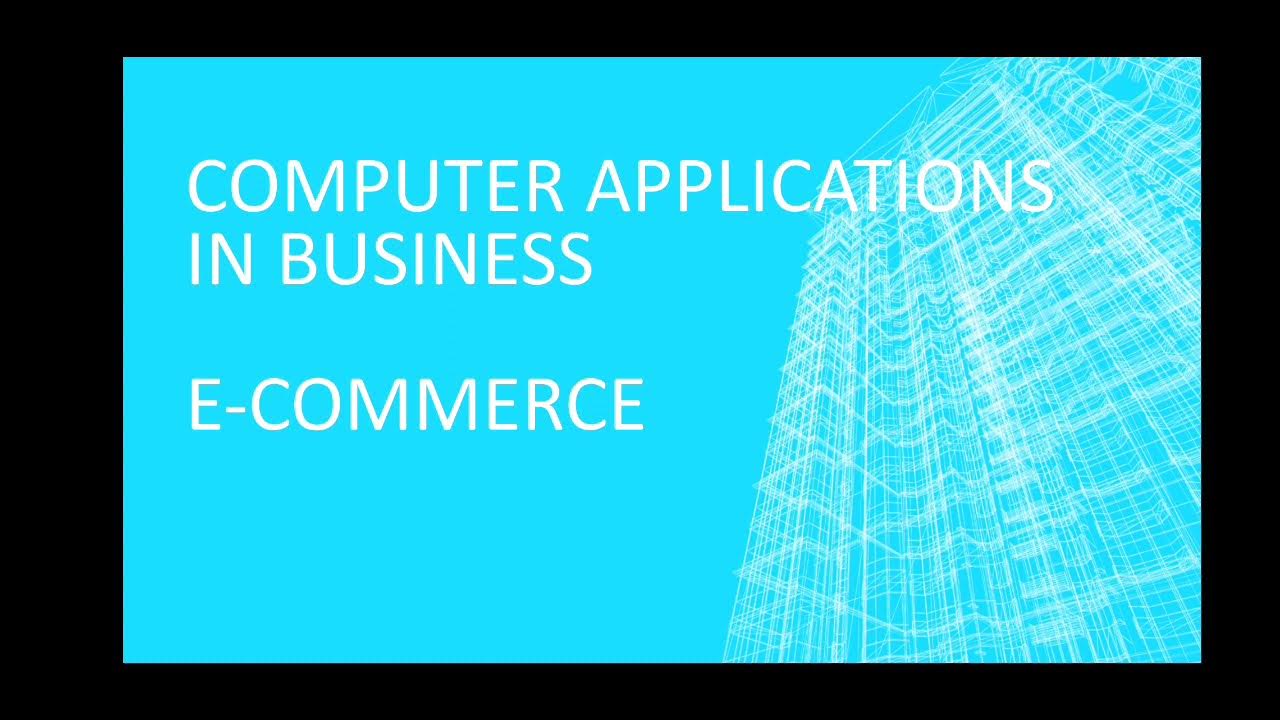 V SEMESTER BCom COMPUTER APPLICATIONS IN BUSINESS MODULE IV PART II ...