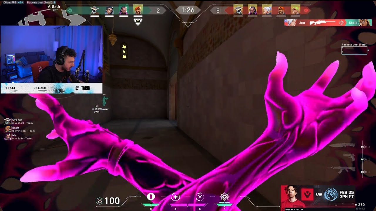 BIND! SEN TARIK INSANE REYNA VALORANT RANKED GAMEPLAY FULL MATCH VOD - YouTube