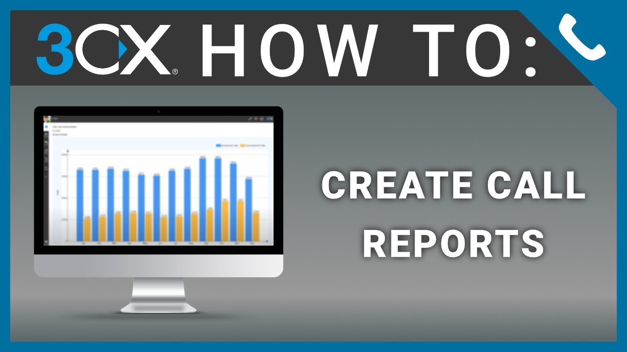 3CX V16 How To: Create Call Reports [Web Client] - YouTube