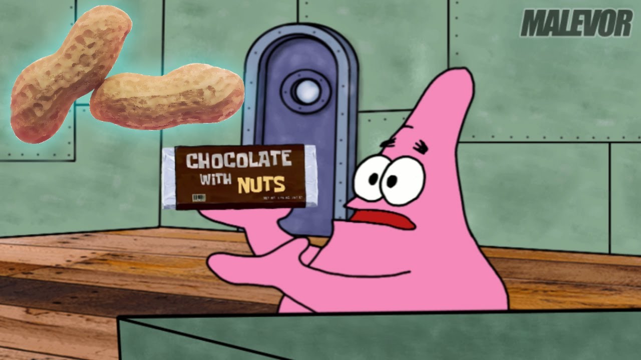 Patrick that's a Chocolate Bar with Nutz - YouTube