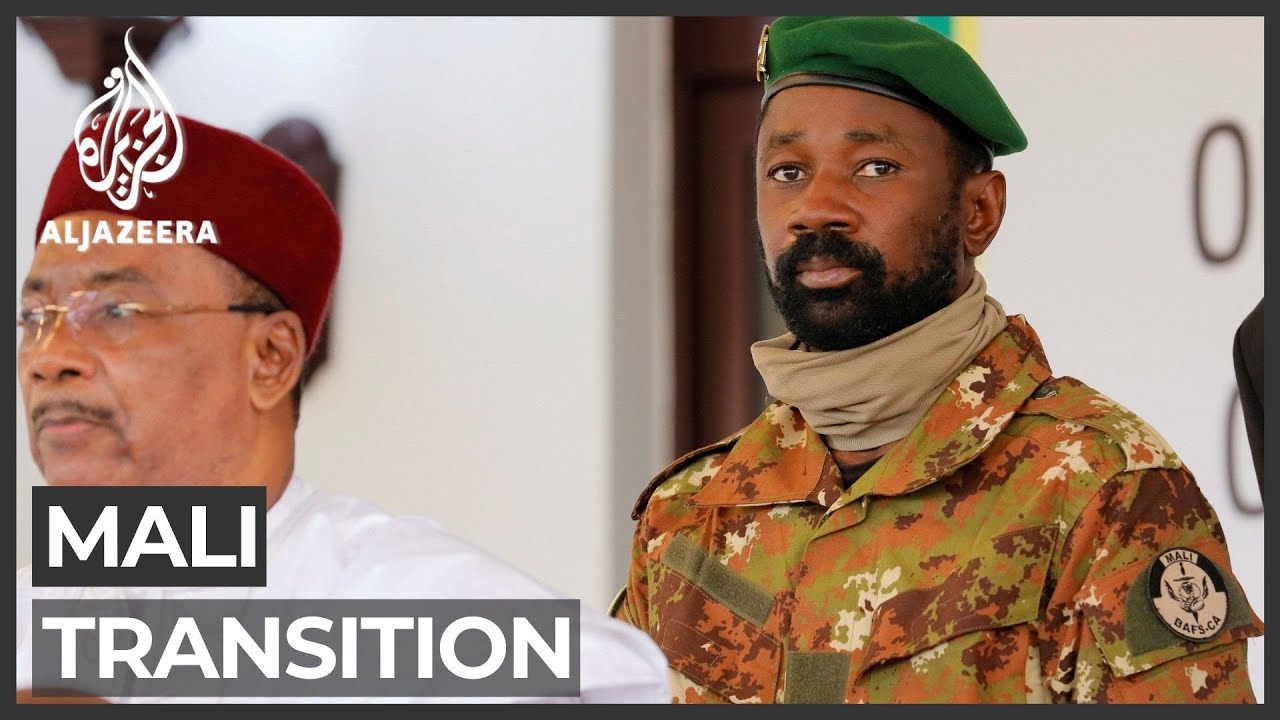 Mali military leader asks for end to ECOWAS economic sanctions - YouTube
