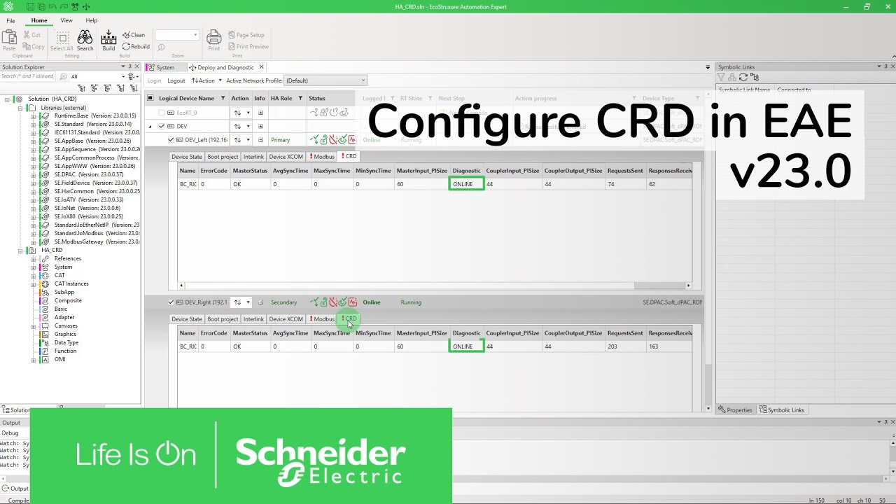 How to configure CRD in EcoStruxure Automation Expert v23.0 | Schneider ...