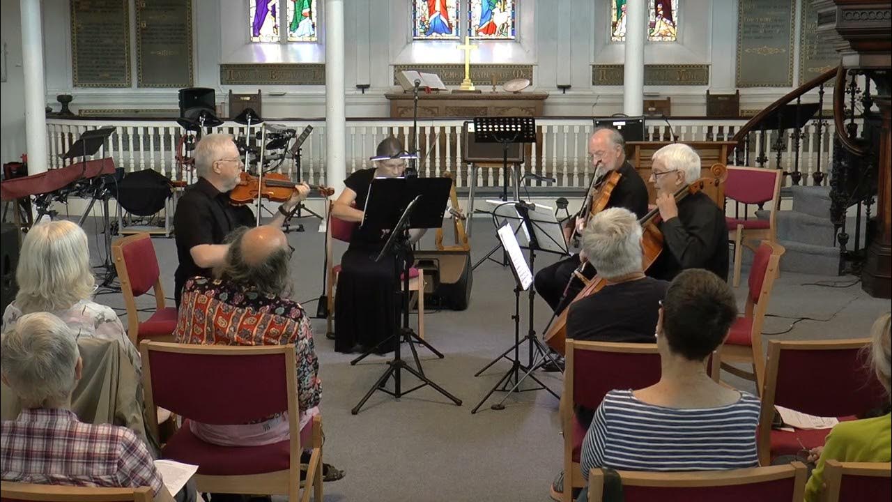 Corineus String Quartet play Webern Langsamer Satz - YouTube