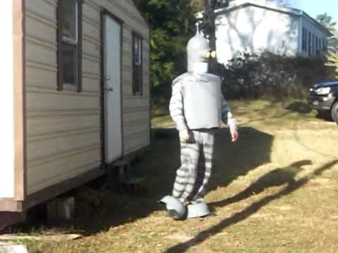 Kyle as Bender Halloween 2011 - YouTube