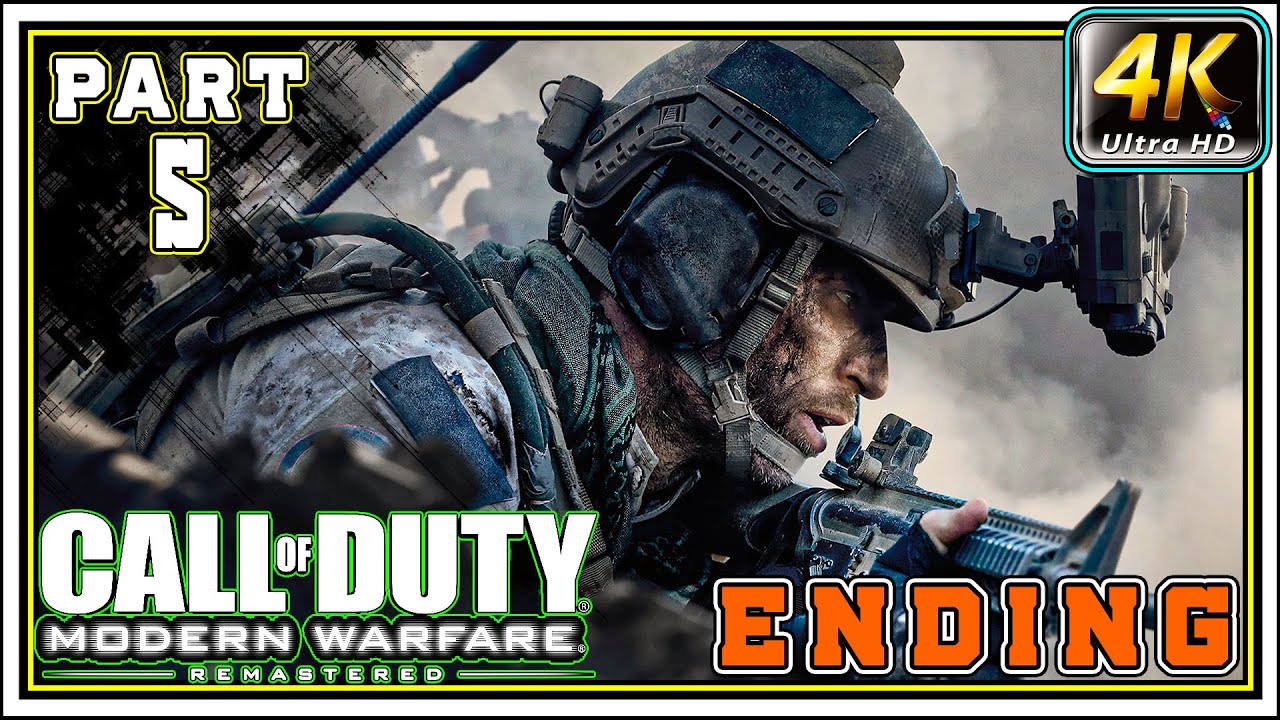 CALL OF DUTY MODERN WARFARE REMASTERED Gameplay Walkthrough PART 5 ...