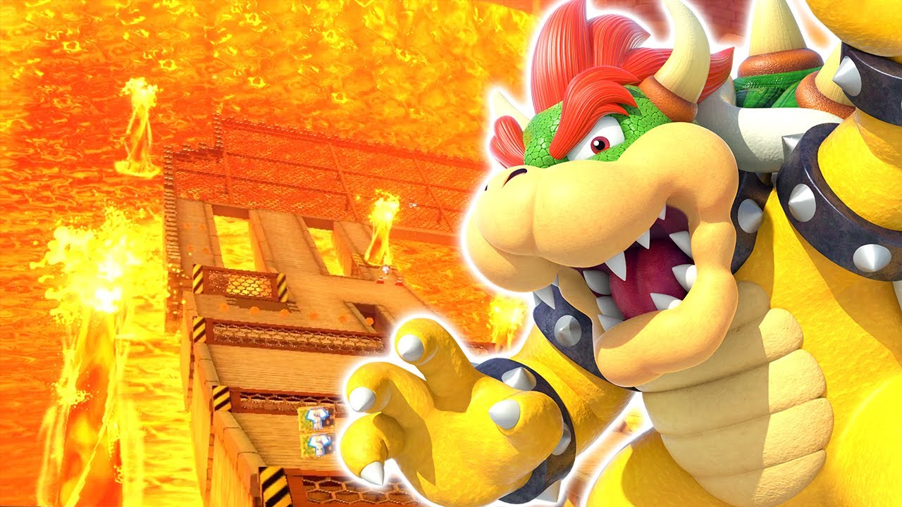 Mario Kart 8 Deluxe - SNES Bowser Castle 3 (Bowser Gameplay) - YouTube