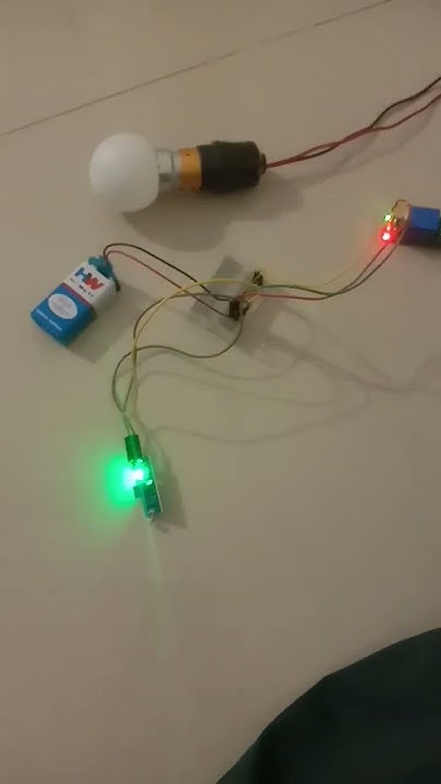 LDR sensor without arduino 💡 on off - YouTube
