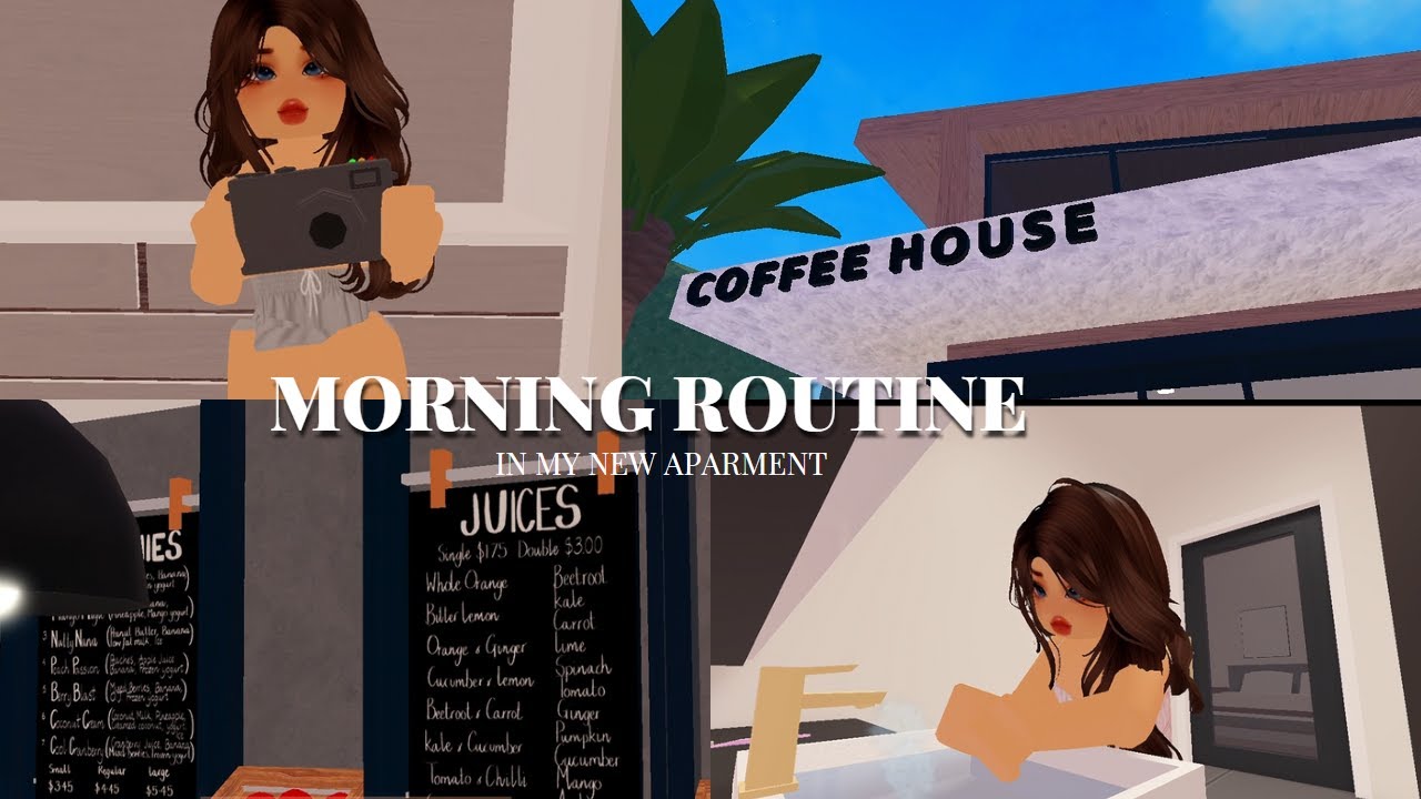 morning routine!| in my new apartment! | berry avenue | edeline ୨୧ ...