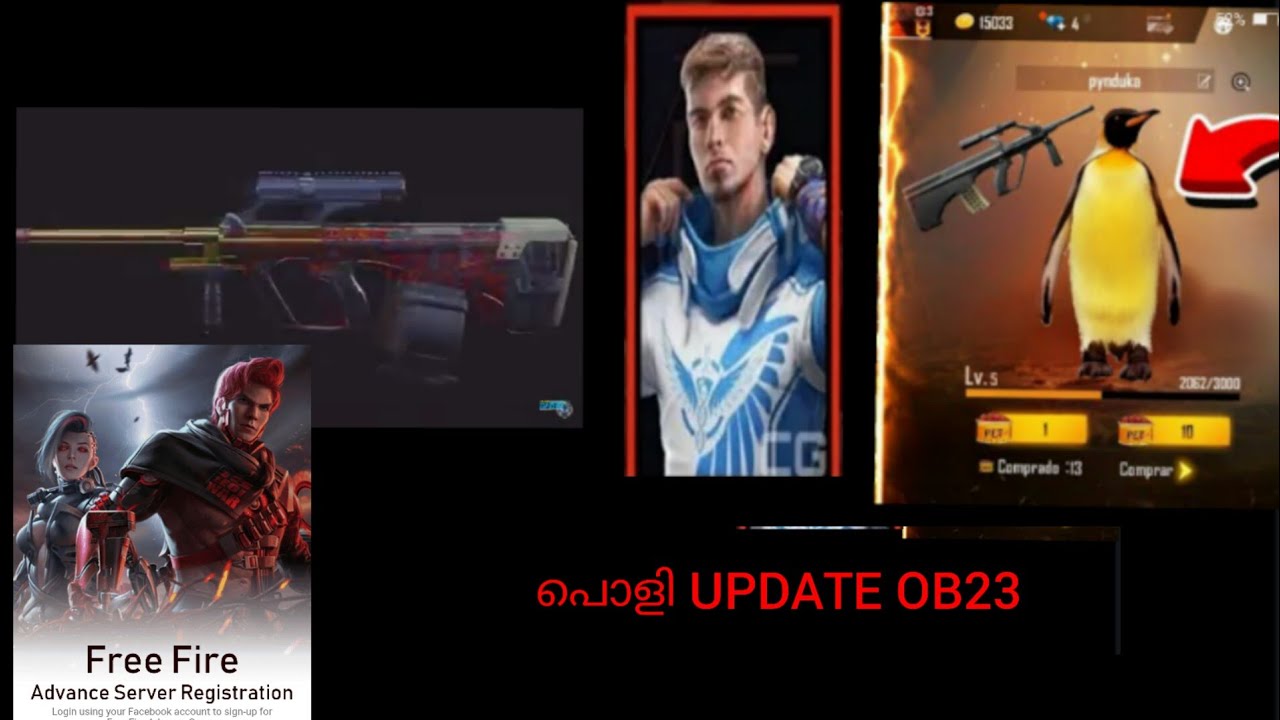 NEW UPDATE OB23 full details and OB23 ADVANCE SERVER - YouTube