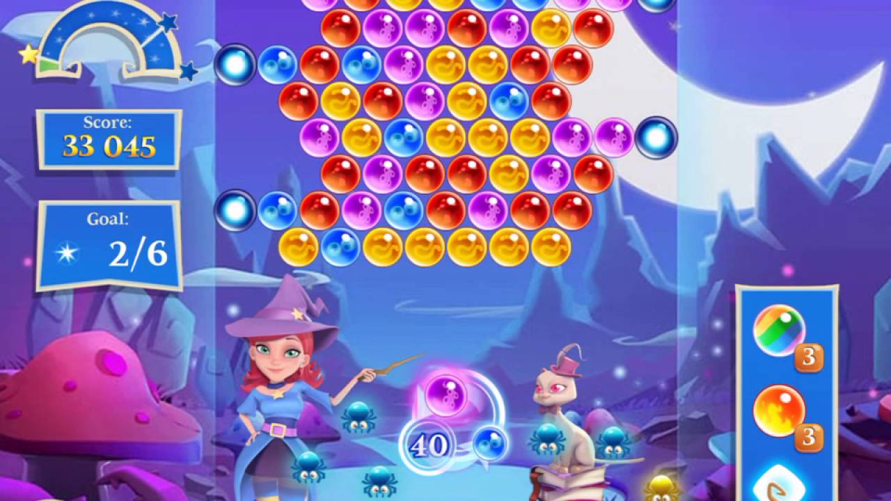 Let's play Bubble Witch Saga 2, walkthrough, level 26-40, longplay ...