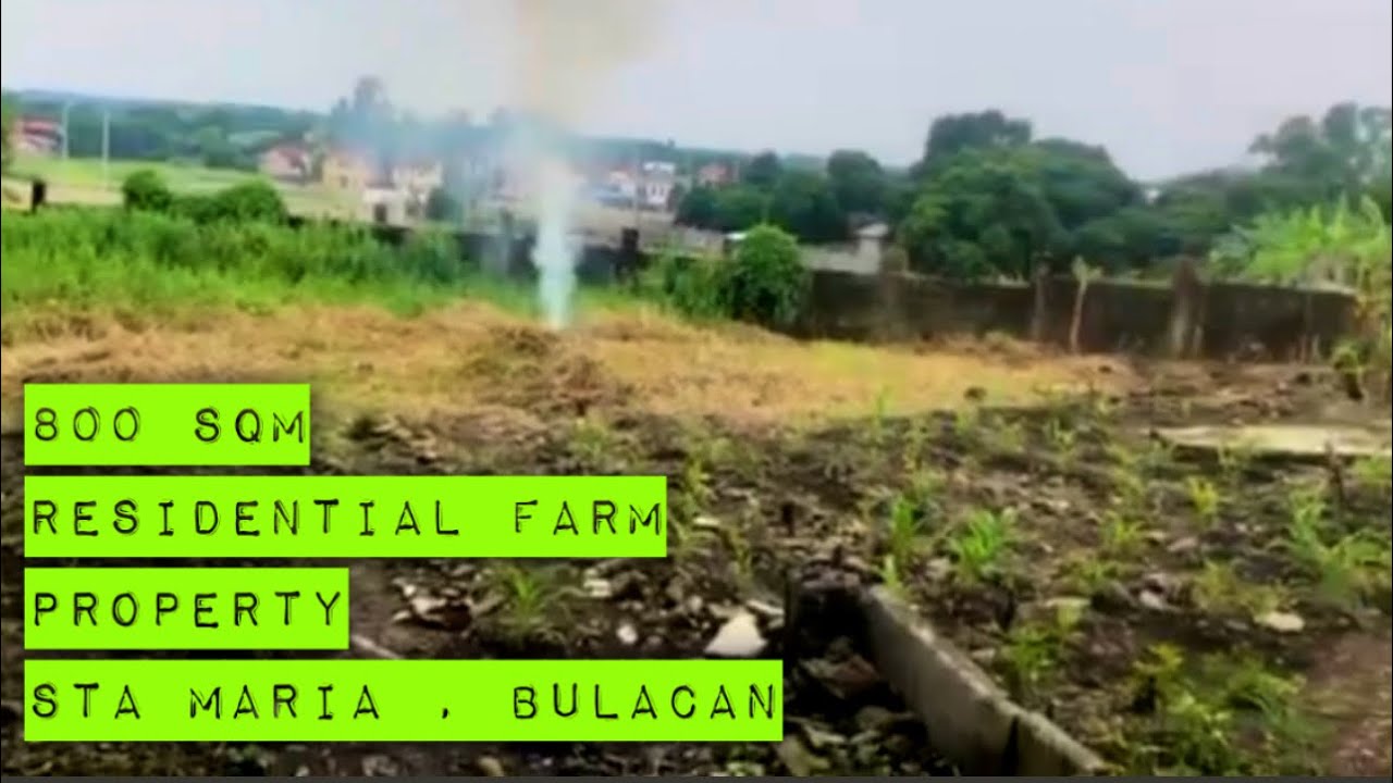 FOR SALE ️800 SQM Residential Farm Property | Sta. Maria, Bulacan ...
