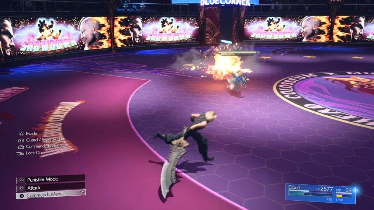 Final Fantasy 7 Rebirth Chapter 12 Rufus Boss Fight - YouTube