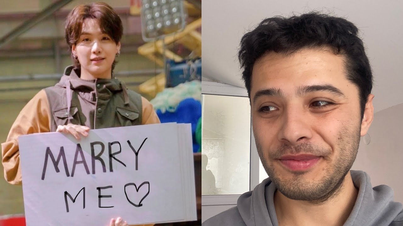 REACTION to YOONGI MARRY ME moments !! - YouTube