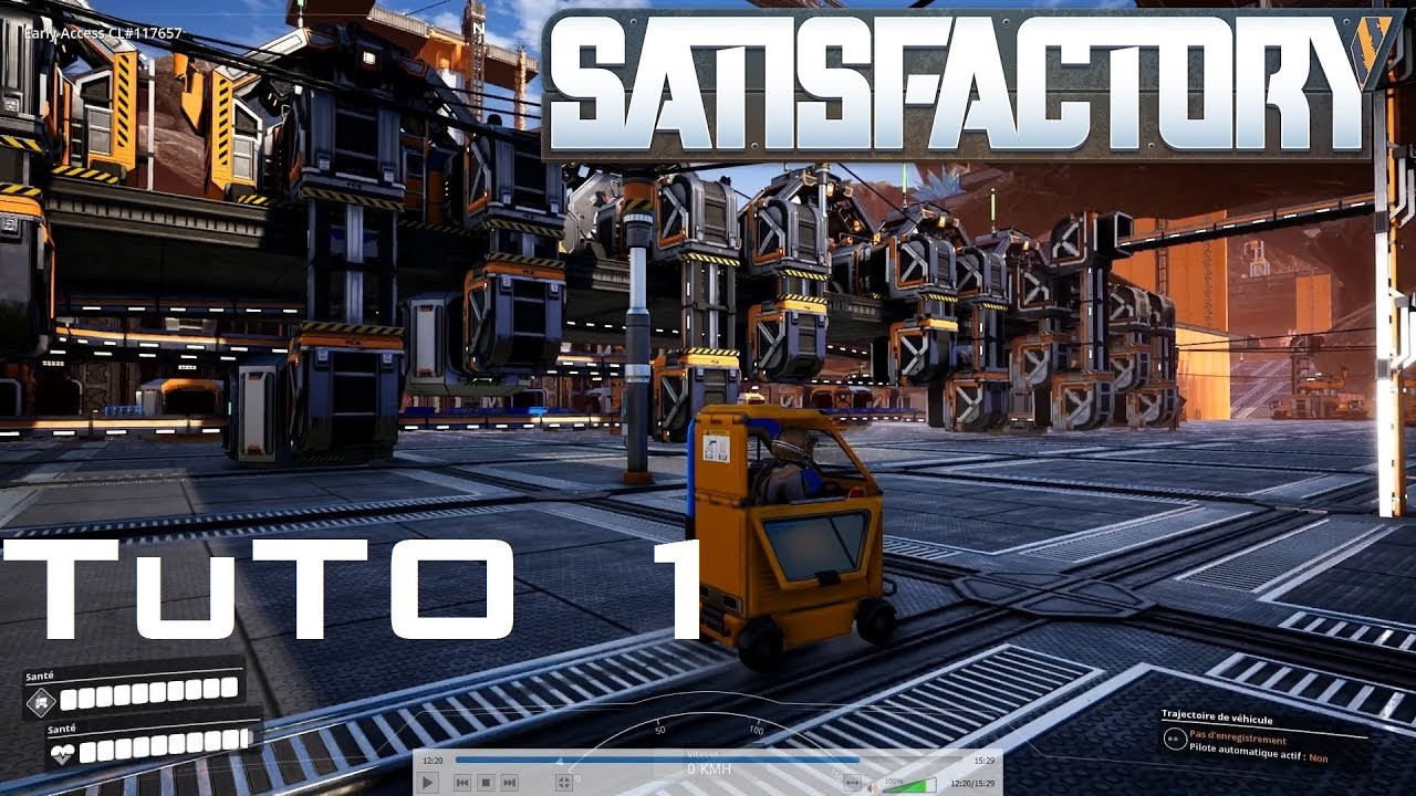 [FR] Satisfactory : S2 Tuto 1 : Comment construire compact en hauteur ...