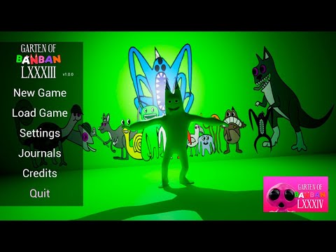 Garten Of BanBan 83 - Main Menu (Fanmade)