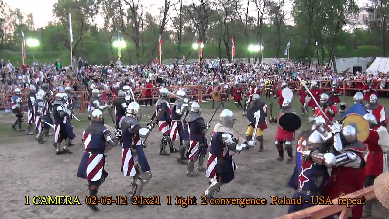 Battle of Nations 2012 02-05-12 21х21 1 fight Poland-USA - YouTube