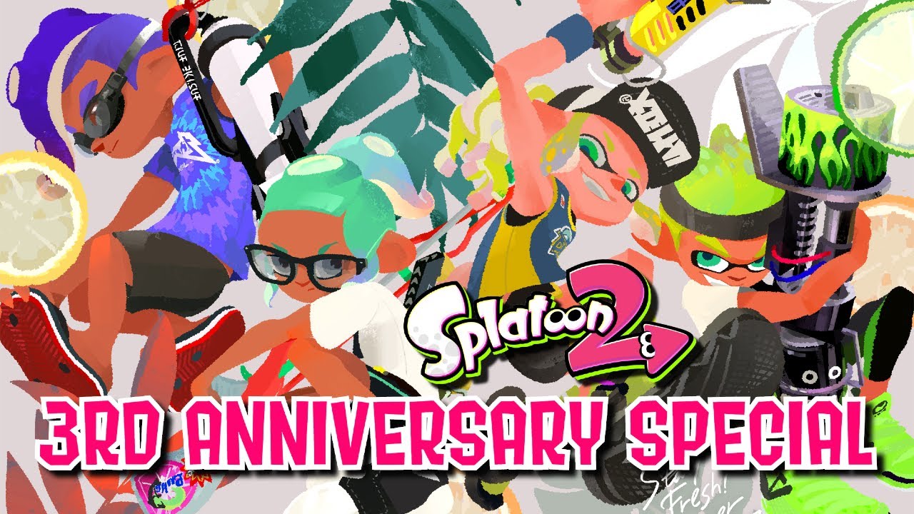 5 Cool Splatoon 2 Challenges - 3rd Anniversary Special - YouTube
