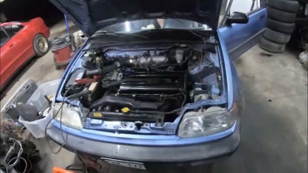 The Bseries swap First start B20 - YouTube