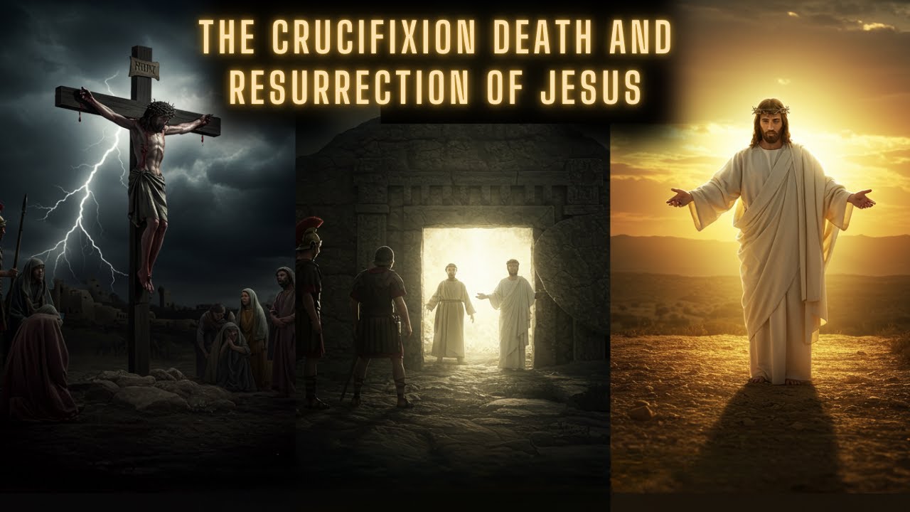 Jesus' Crucifixion, Death & Miraculous Resurrection Explained #jesus # ...