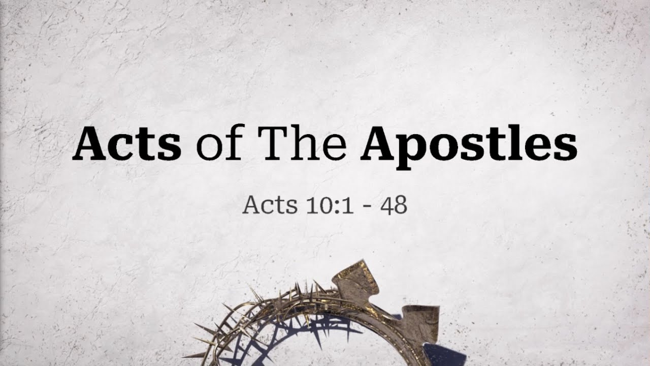 Peter and Cornelius (Acts 10:1-48) - YouTube
