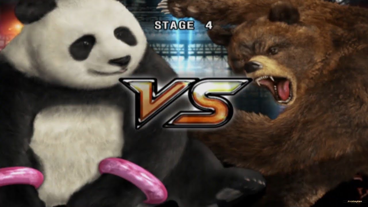 Tekken 5 - Panda - Story Battle: (Prologue - Epilogue) - Gameplay ...