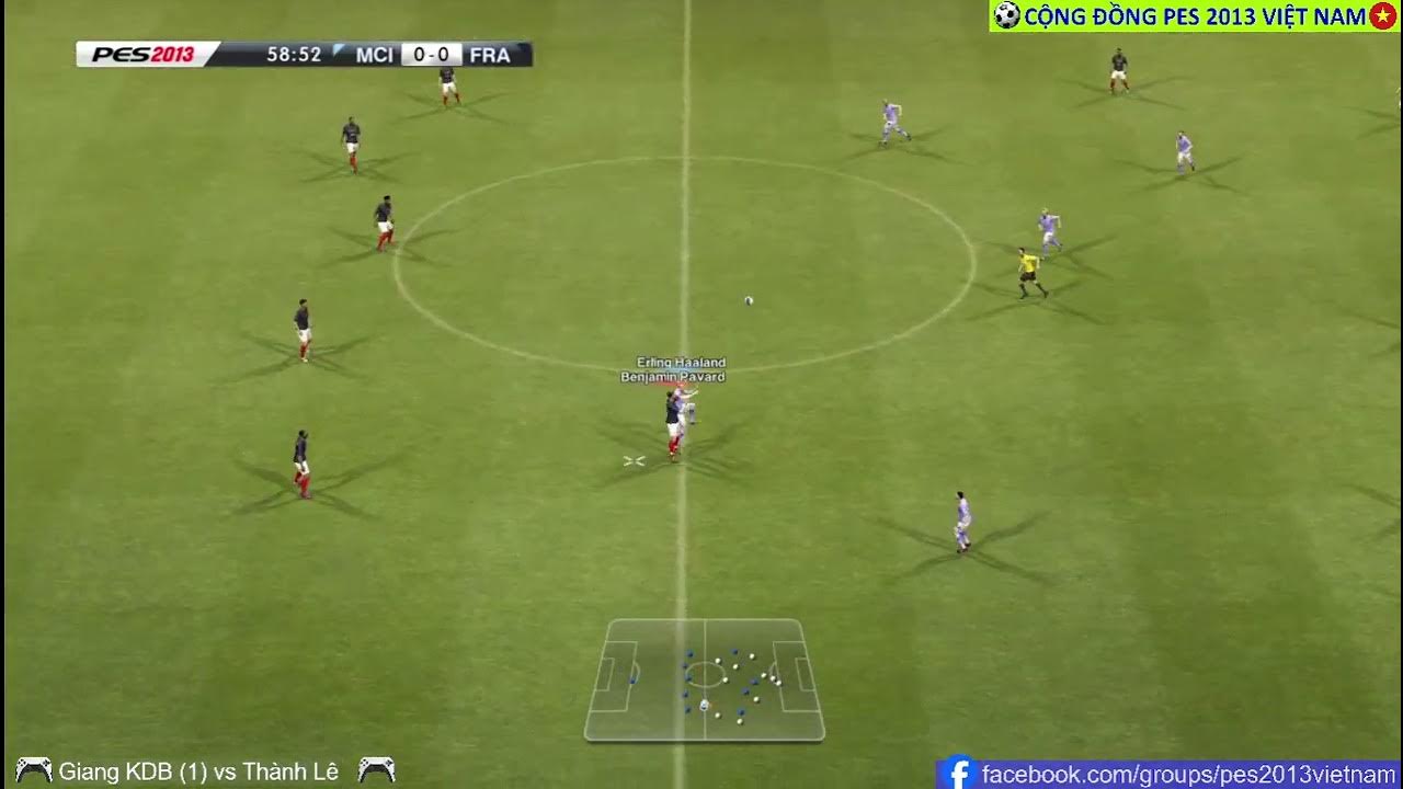 Giang KDB (1) vs N.T.Dương - PES 2013 PARSEC ONLINE - YouTube