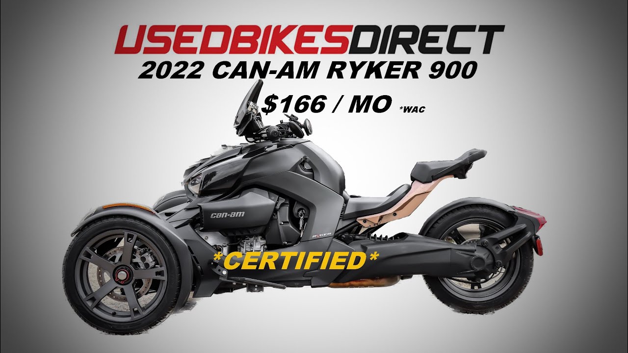 2022 Can-Am Ryker 900 ACE - YouTube