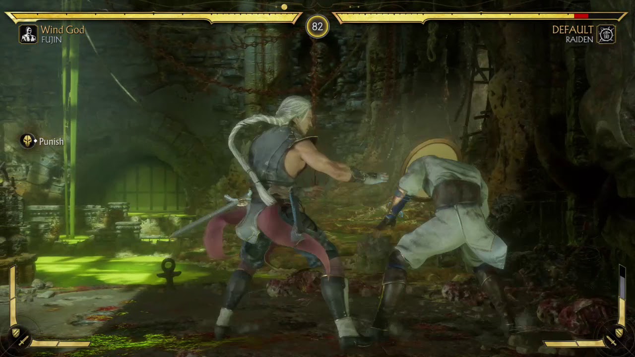 Mortal Kombat 11: Raiden vs Fujin - YouTube