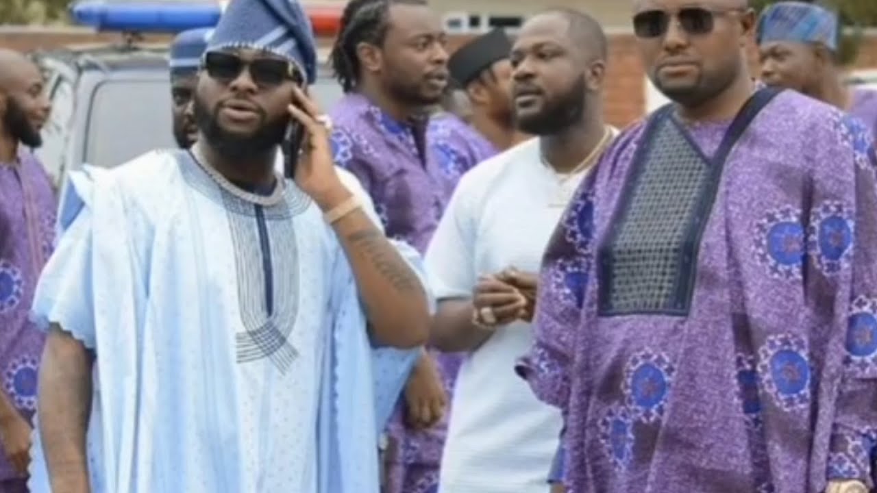 DAVIDO FIRST PUBLIC APPEARANCE AT HIS UNCLE ADEMOLA ADELEKE ...