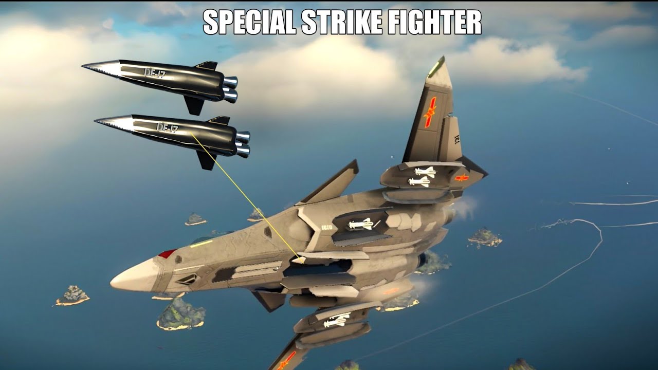 Review J-25 Strike fighter with powerfull missile - modern warships ...