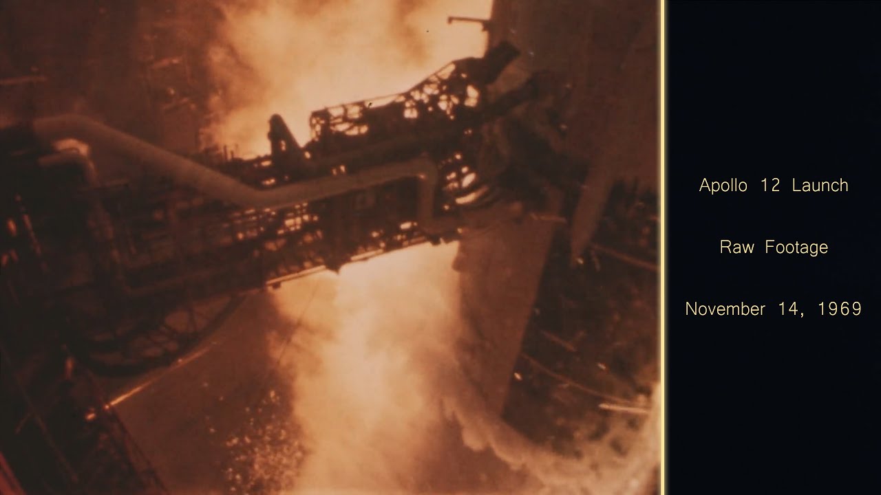 Apollo 12 Launch Footage - November 14, 1969 - YouTube