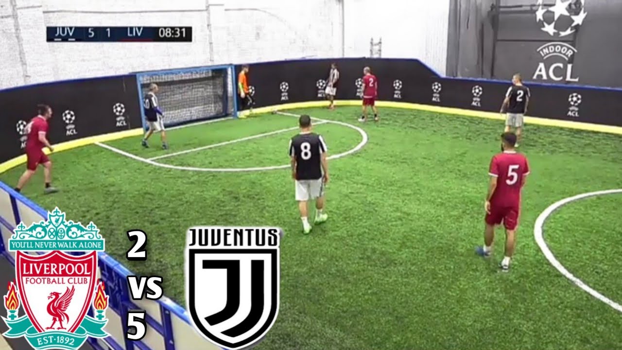 Juventus 5 - 2 Liverpool !! Football Match !! ACL Indoor 2020. - YouTube