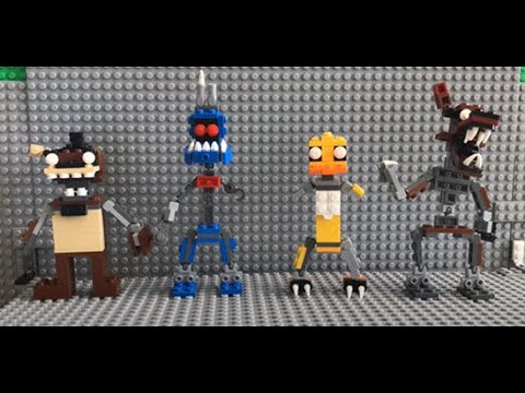 How to Build ALL FNaF Ignited with Legos - YouTube