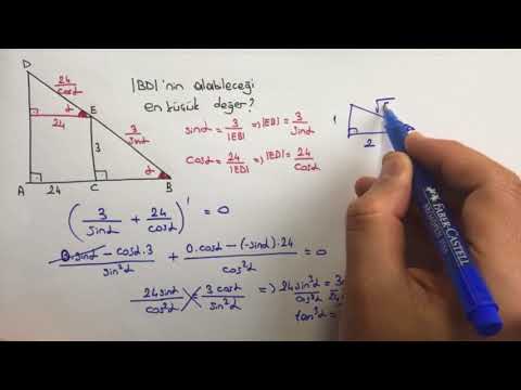 TÜREV MAKSİMUM VE MİNİMUM SÜPER 👍 SORULAR
