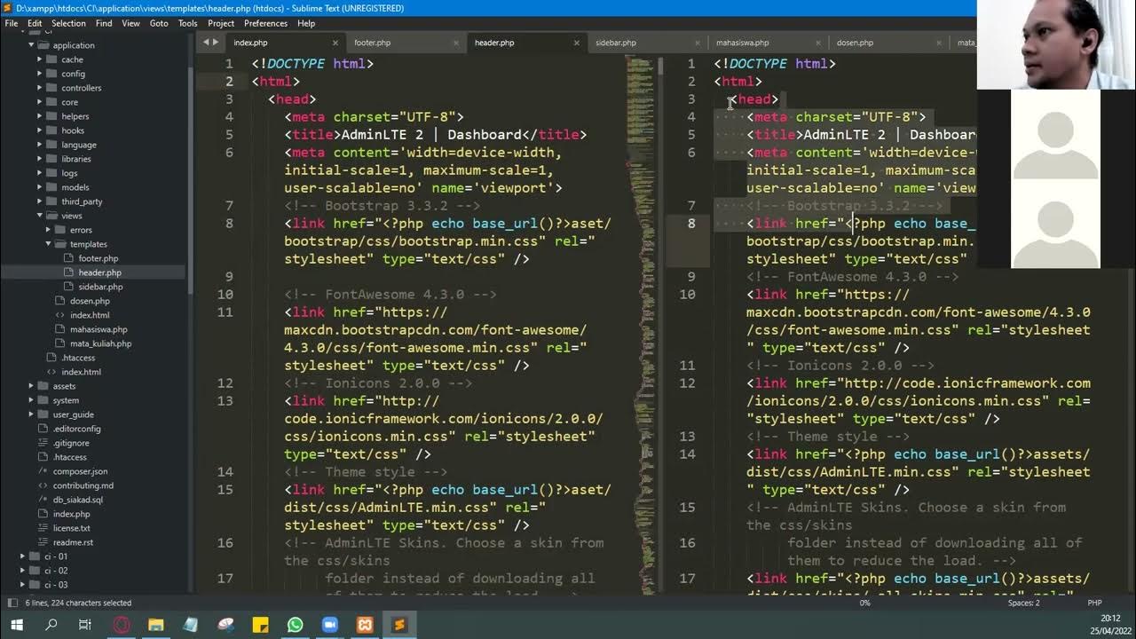 Pertemuan 6 - Pemrograman Web Lanjut - Malam A - Part 1 - YouTube
