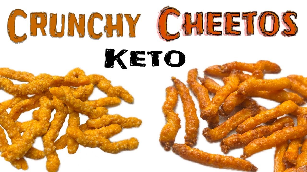 Crispy Crunchy Keto Cheetos!! - YouTube