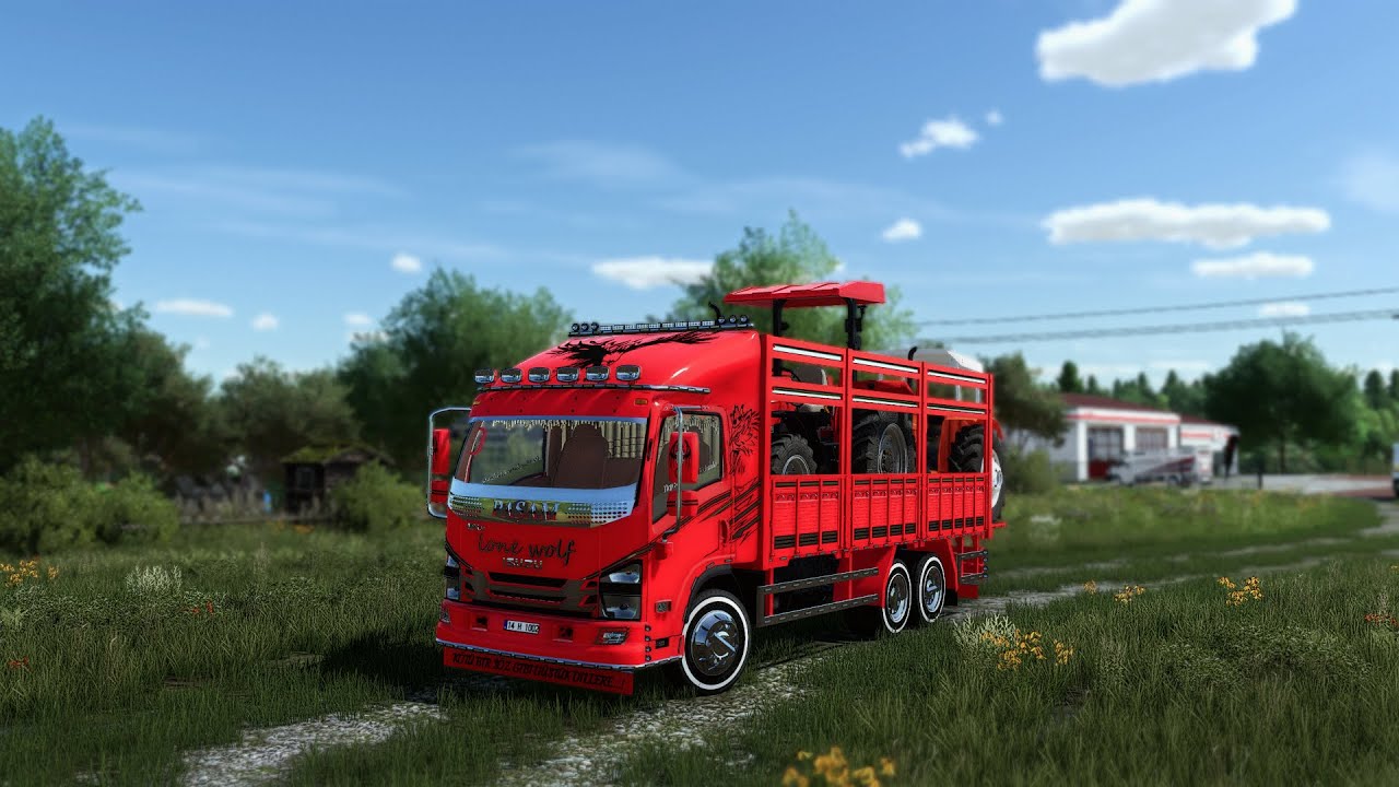 Isuzu Npr 3d Farmin Simulatör 22 FS22 Tanıtım - YouTube