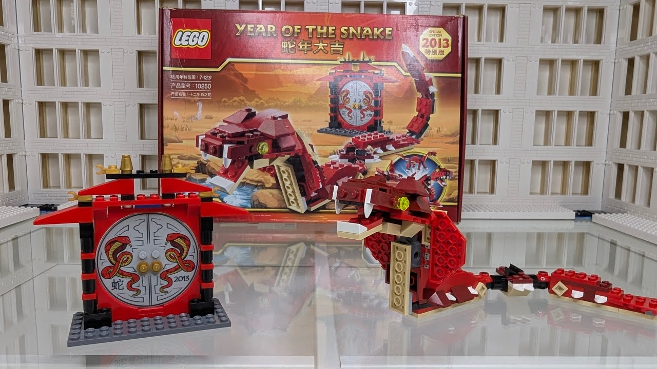 LEGO Speed Build #360 - 10250 Year of the Snake (2013 4-in-1) - YouTube