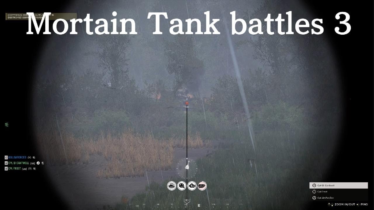 Mortain Tank battles 3 - YouTube