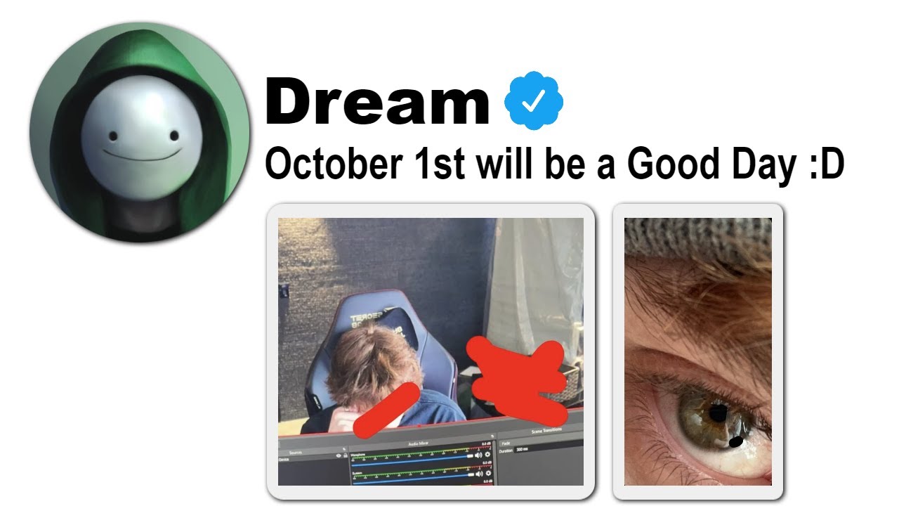 Dream Reveals His FACE REVEAL Date... - YouTube