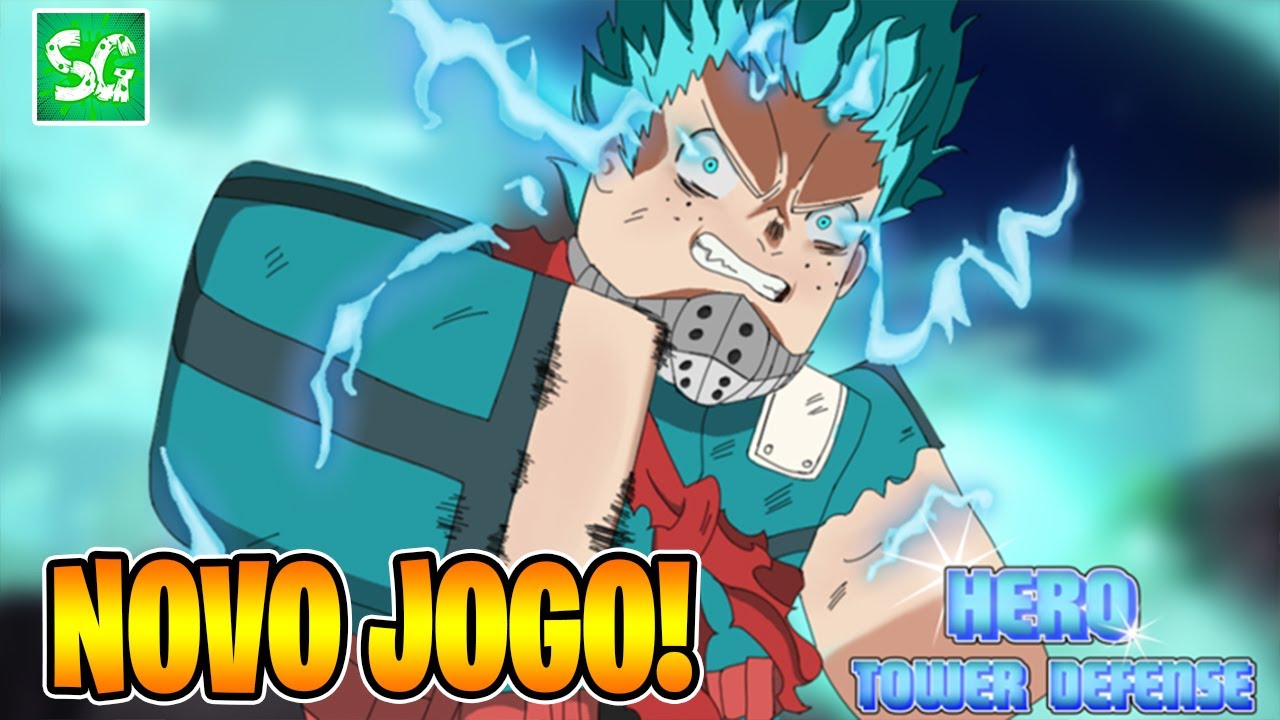 ESTE NOVO JOGO DE TOWER DEFENSE MY HERO ACADEMIA VAI SER MUITO BOOOOM ...