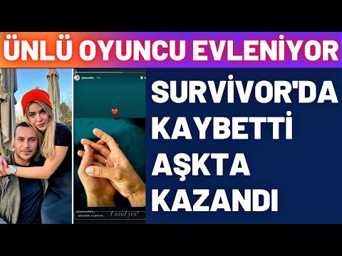Survivor'dan Elendi Müjdeyi Verdi! Güzel Oyuncu Öykü Çelik Evleniyor