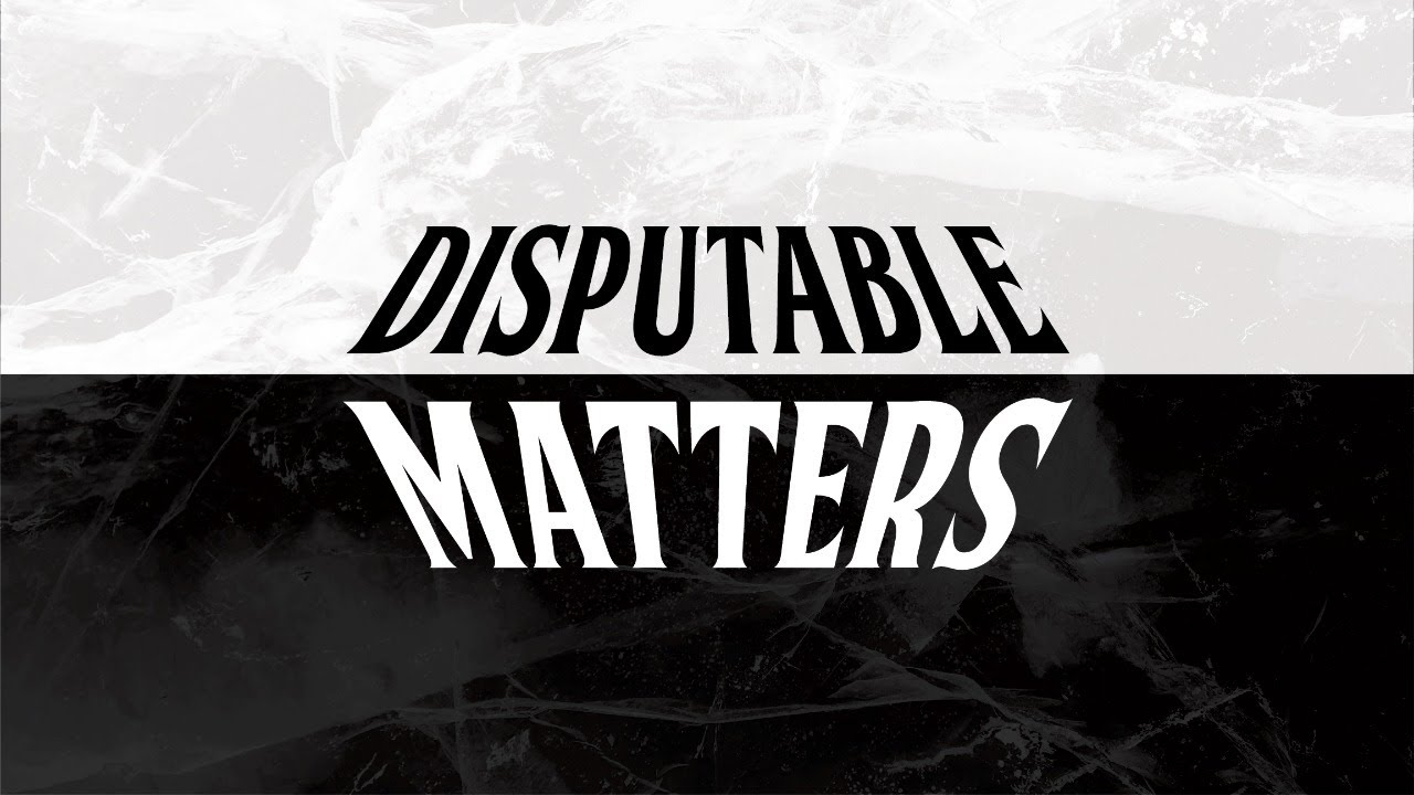 Disputable Matters // First Service // June 27, 2021 - YouTube